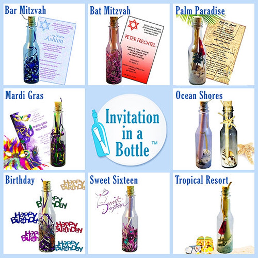 InvitationInABottle - Etsy