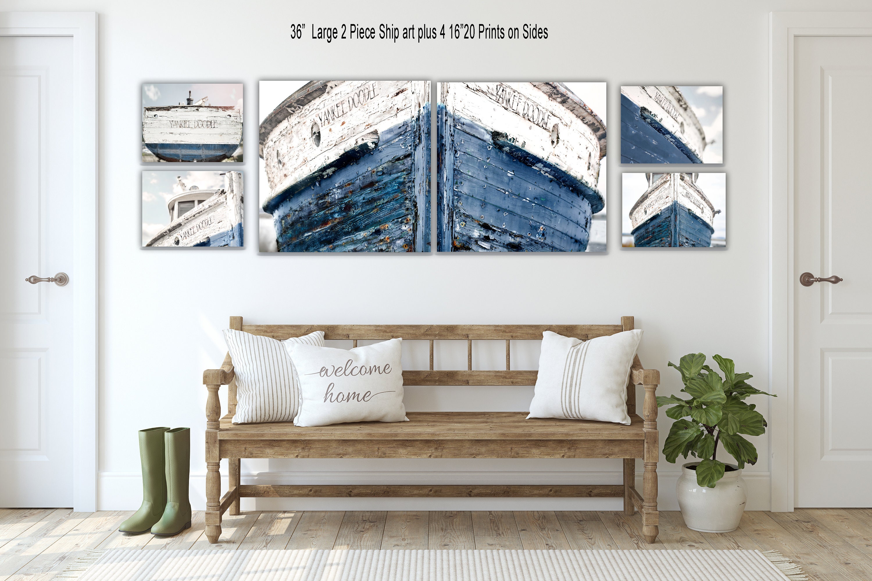 Nautical Decor Beach Decor Navy Decor Beach Wall Art Ship - Etsy Canada