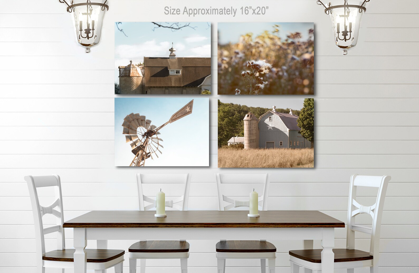 Blue Farmhouse Art Farmhouse Decor Farmhouse Wood Plank | Etsy