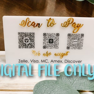 Digital File ORIGINAL VERSION Social Media and Payment File, SVG File ...