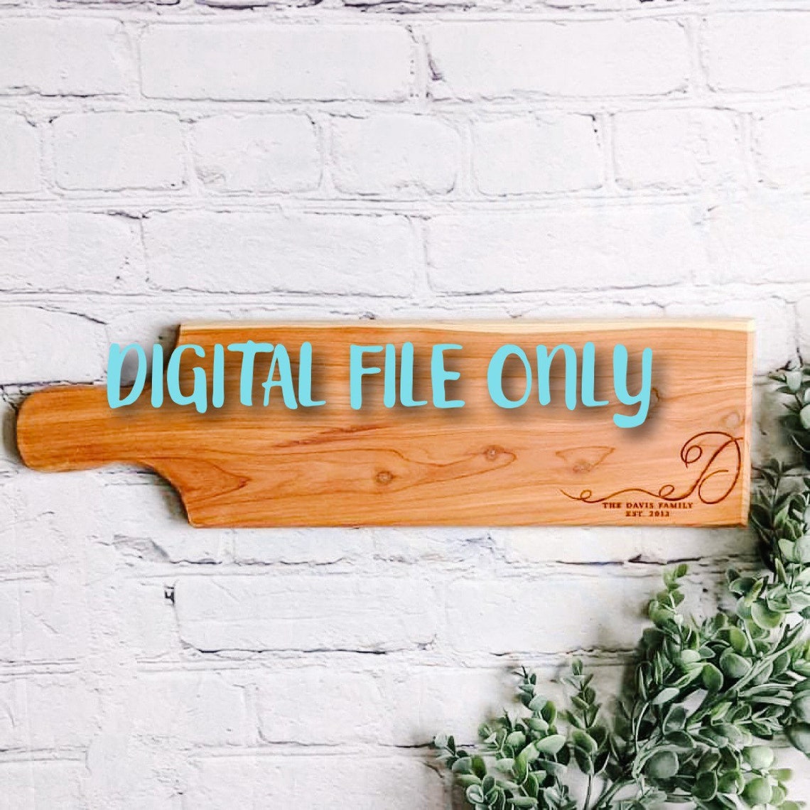 DIGITAL FILE Monogram Svg Handlettered SVG File Font File - Etsy