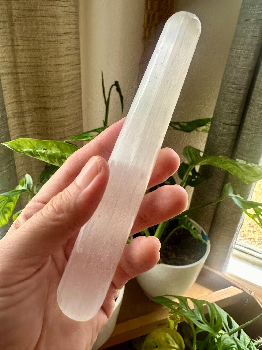 Selenite Wand, Greek Goddess of the Moon, Selene Crystal, Crystal ...