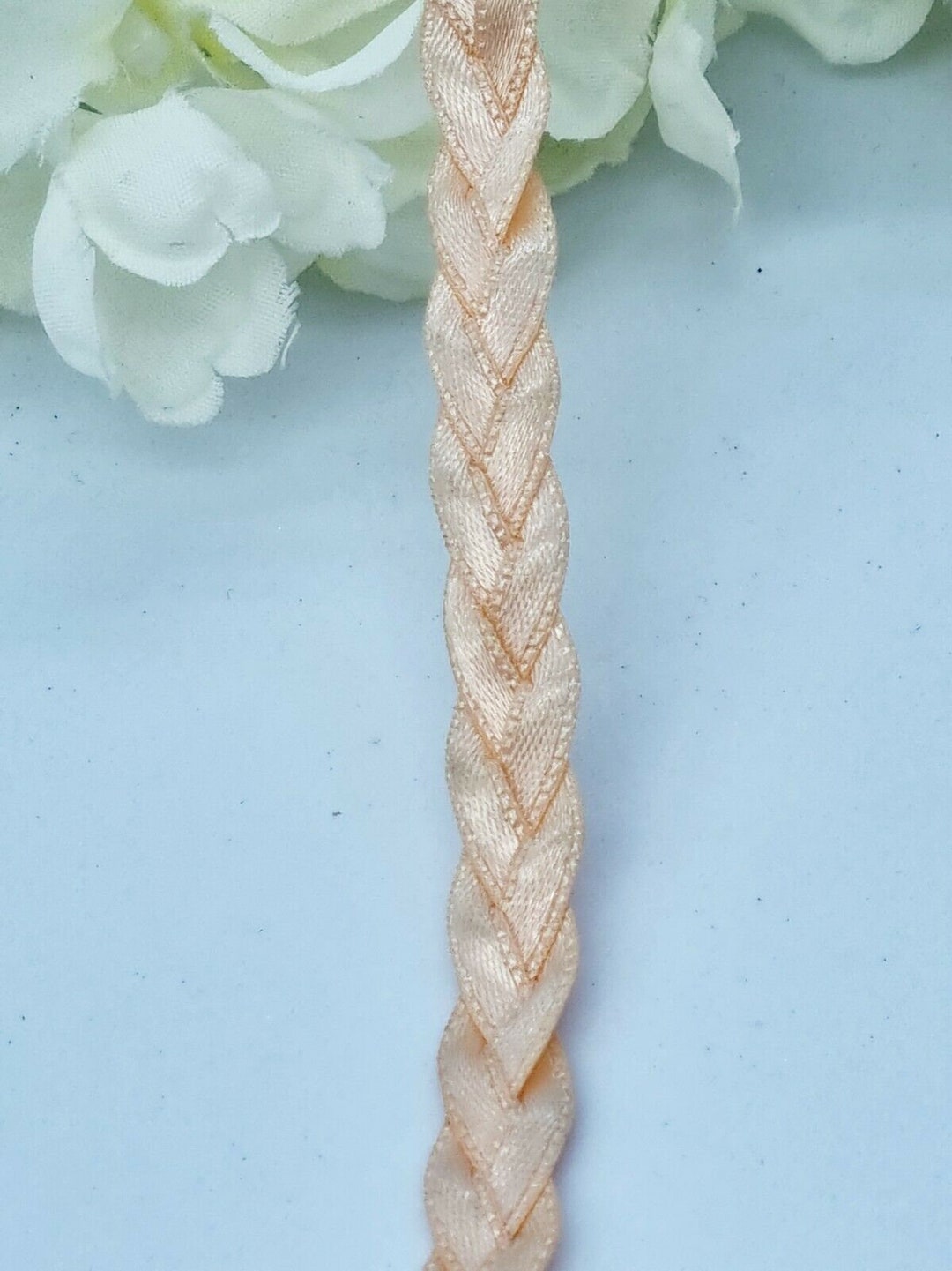 2 Metres Peach Satin Ribbon 8 Mm 0.8 Cm Width Florist Sew Bows - Etsy
