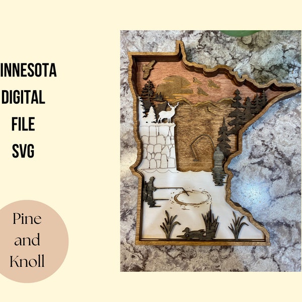 Minnesota Svg - Etsy