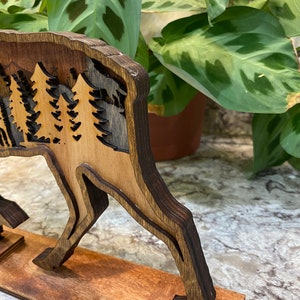 Set of Moose Digital File SVG Layered Moose Laser Cut File Digital ...