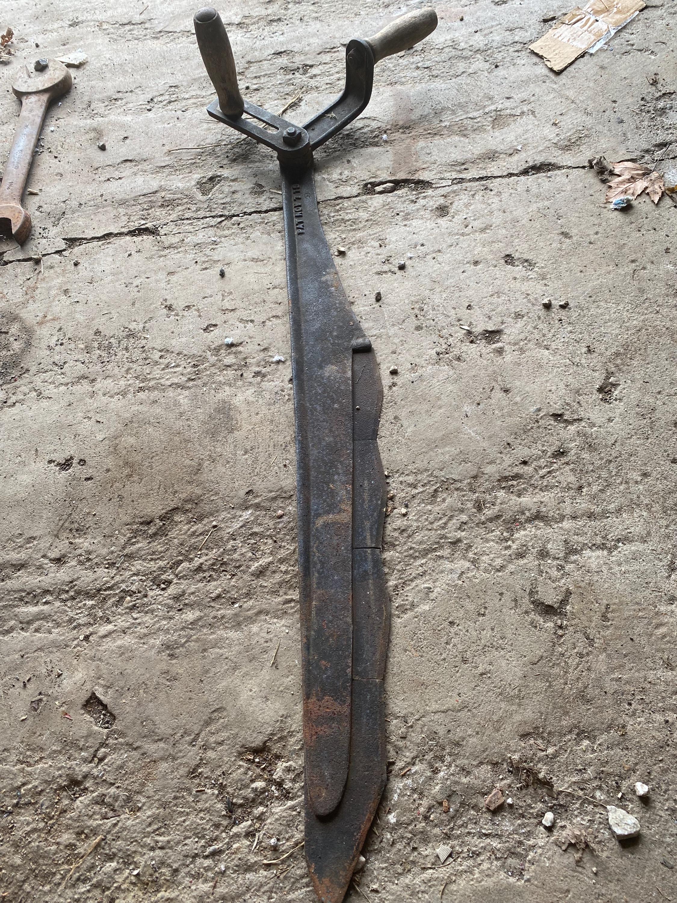 ANTIQUE HAY SAW - Etsy