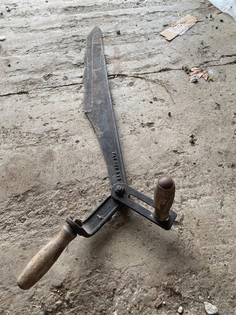 ANTIQUE HAY SAW - Etsy