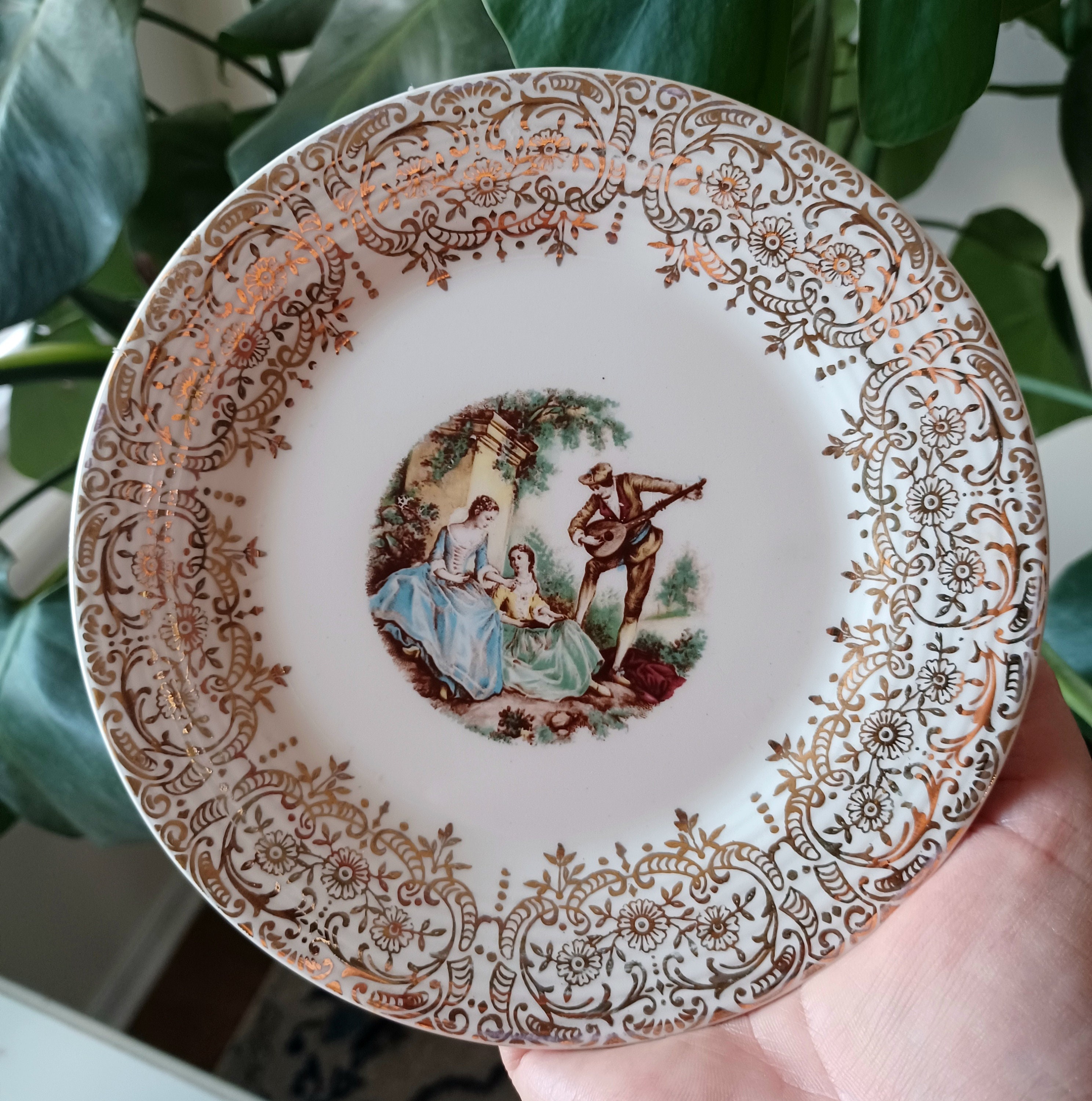 Vintage Triumph American Limoges China D'or 22K Gold Plate - Etsy