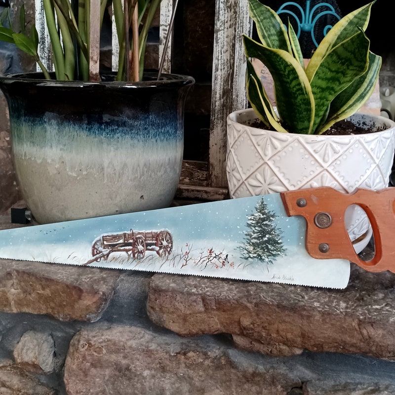 Painted Hand Saws - Etsy