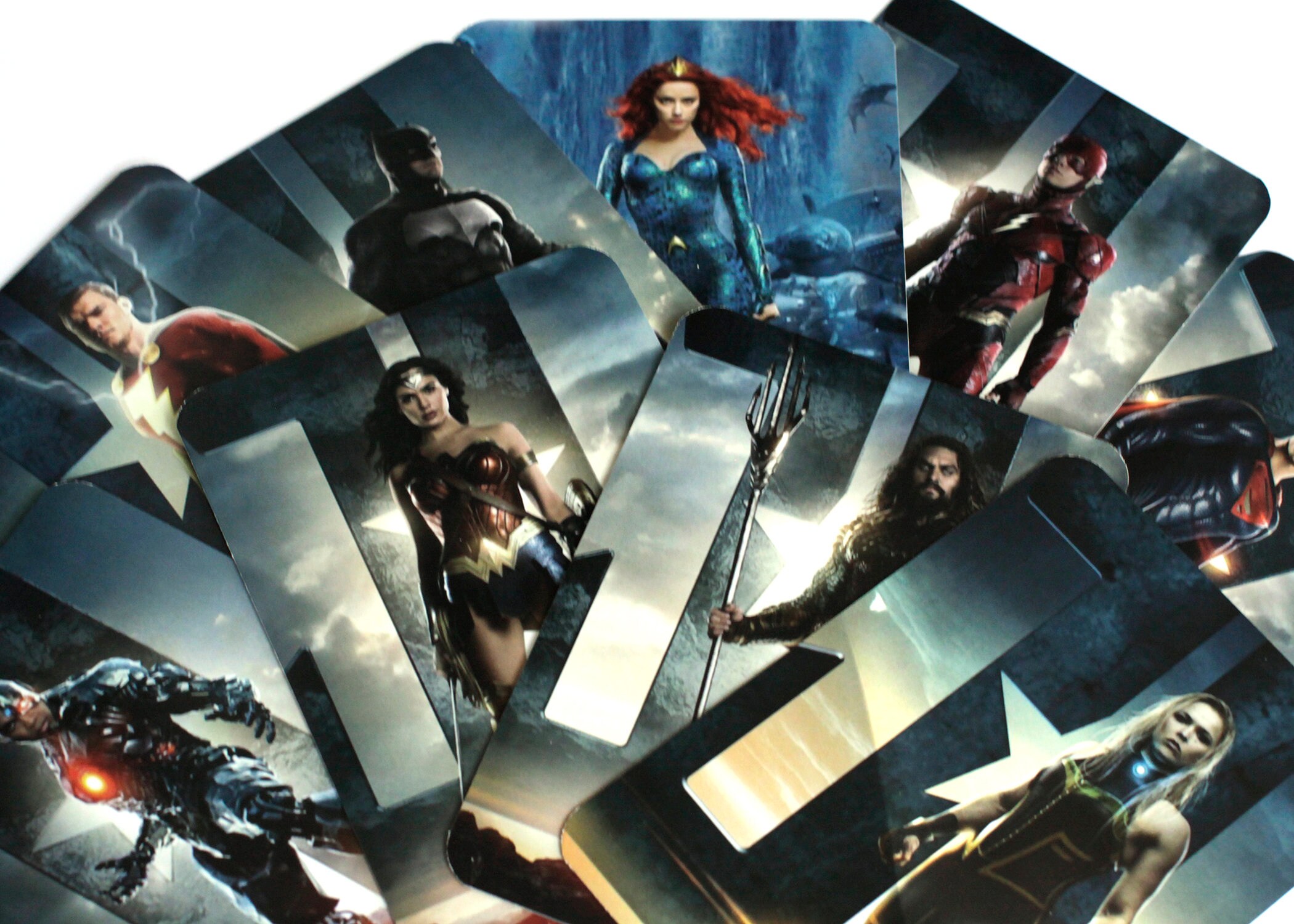 DC Comics Movie Table Numbers Custom Double Sided Triple Card | Etsy