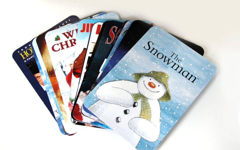 Christmas Movie Table Numbers Custom Double Sided - Etsy