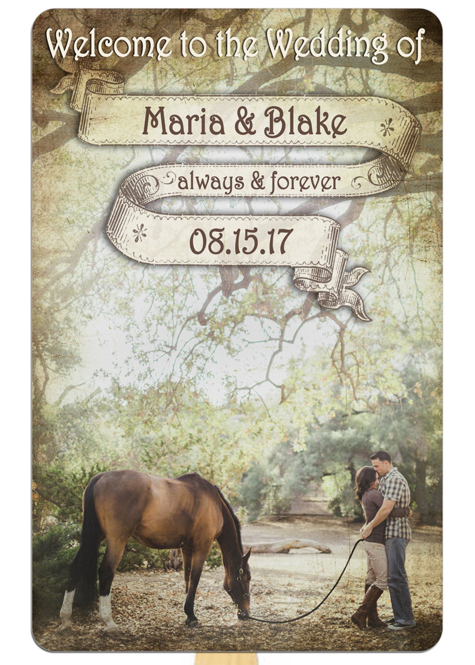 Photo Wedding Program Fans Elegant Magazine Cover Fully - Etsy