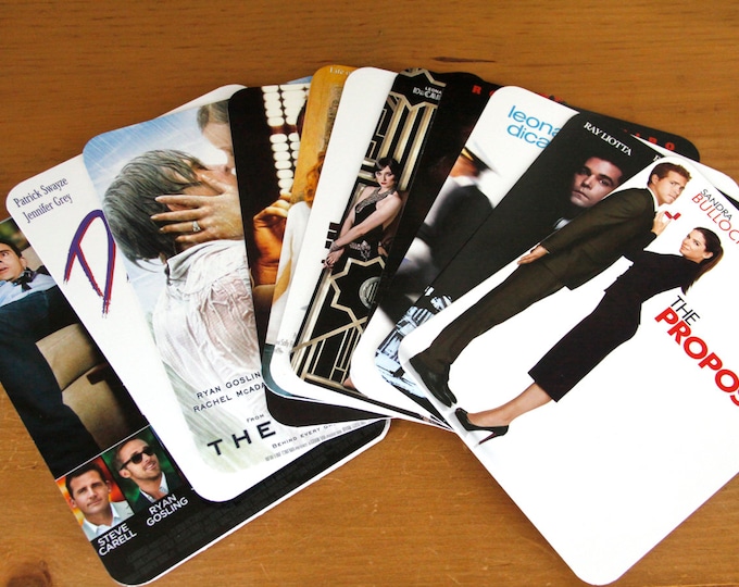 Hollywood Movie Table Numbers Custom Double Sided Heavy 32pt Card - Etsy