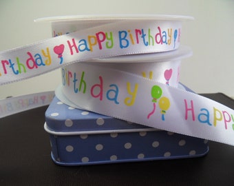 Happy Birthday Ribbon - Etsy