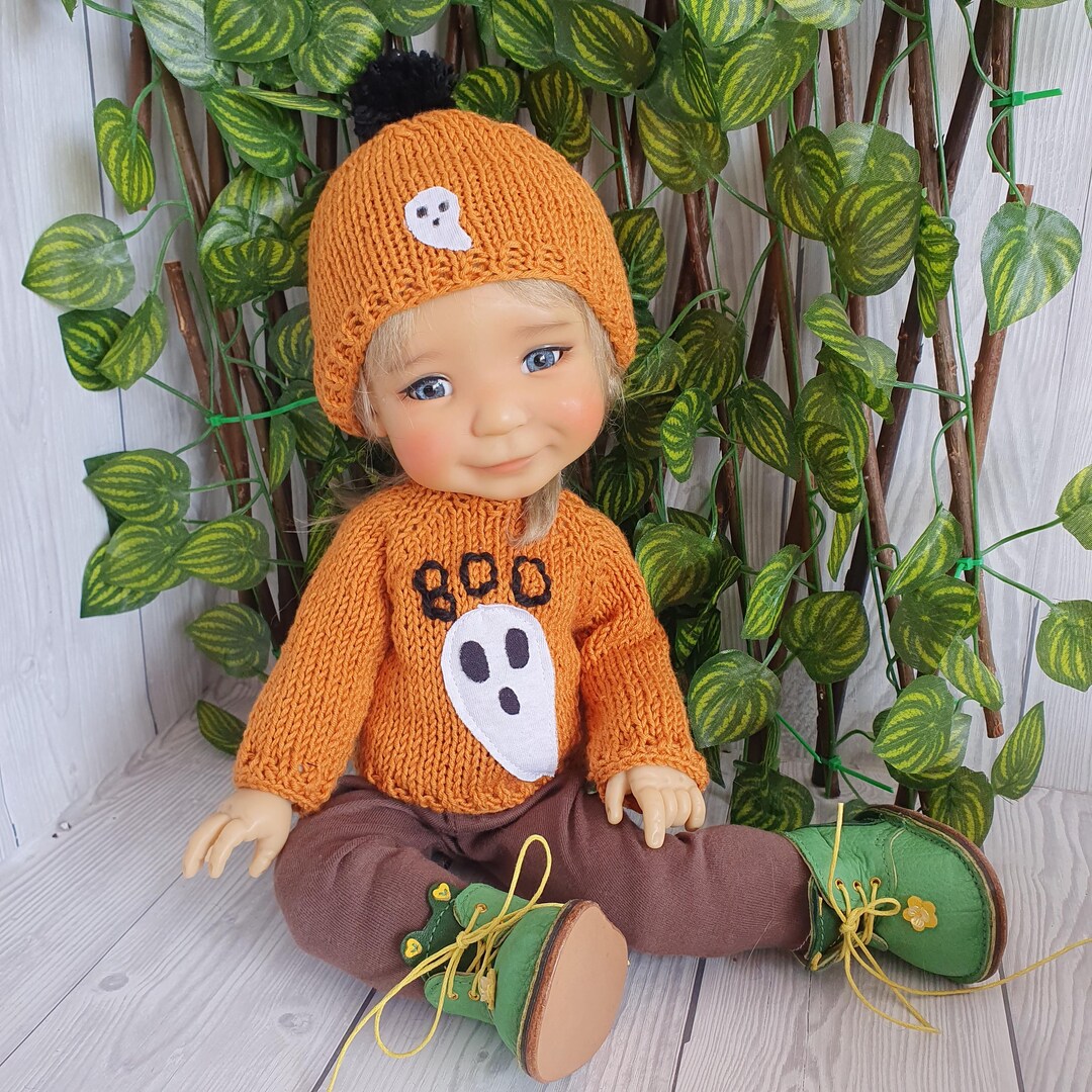 15” BJD Halloween Ghost Sweater Set Moppet - Etsy