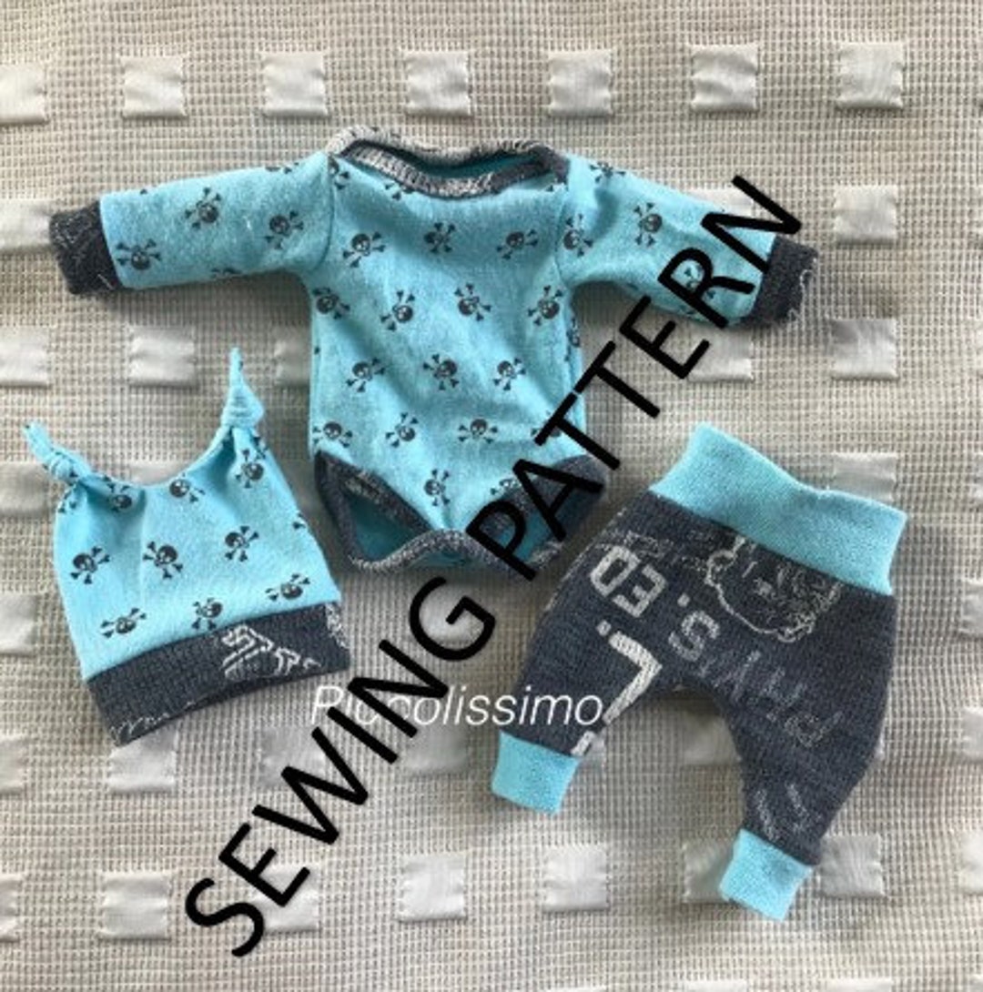 Doll Clothing/doll Clothing Sewing Pattern/8inch Doll Clothes/20cm Doll Clothes,pdf Pattern/doll ...