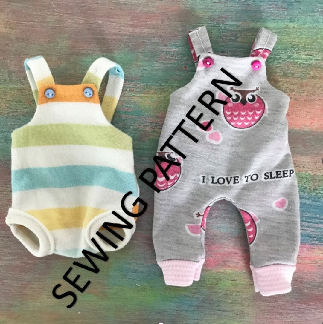 Doll Clothing/doll Clothing Sewing Pattern/8inch Doll Clothes/20cm Doll Clothes,pdf Pattern/doll ...