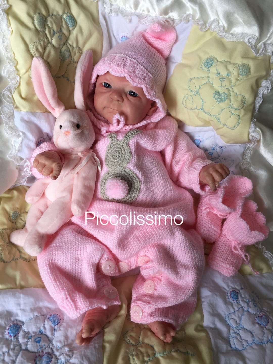 Newborn Baby | Machine Knit Pattern | Baby Knits | Instant Download ...