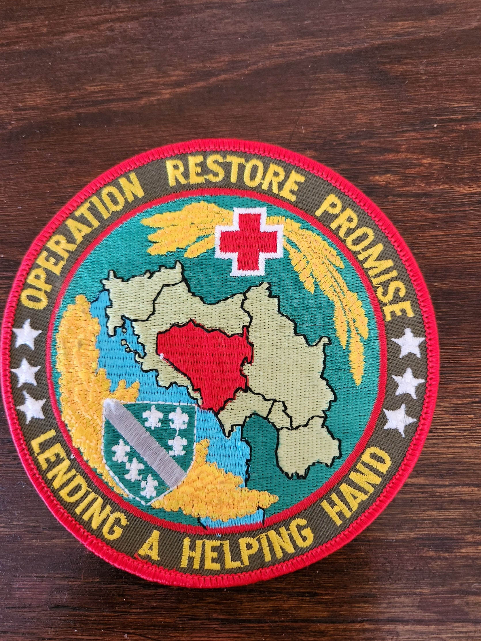 US Military Air Force Operation Restore Promise Patch - Etsy
