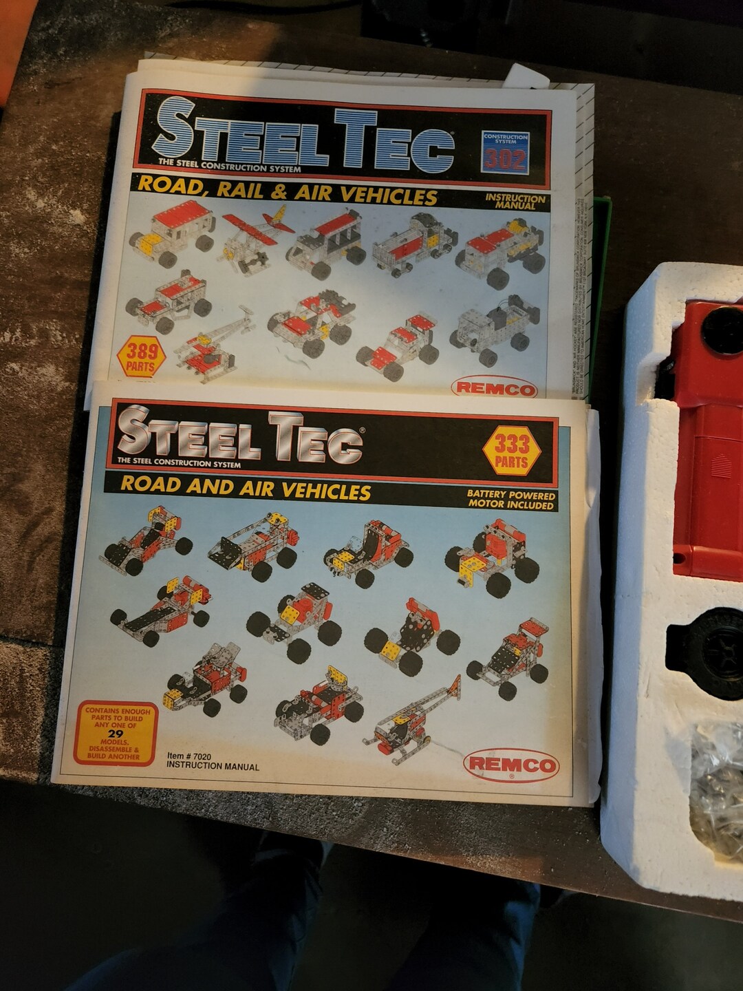 Vintage Remco Steel Tec Construction Set Parts and Pieces - Etsy