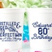 Personalized Birthday Cups, 80th Birthday Plastic Cups, Aged to ...