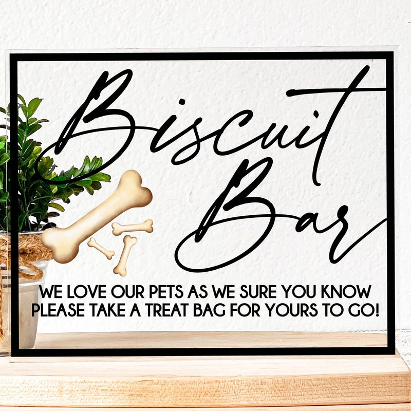 Biscuit Bar Sign - Etsy