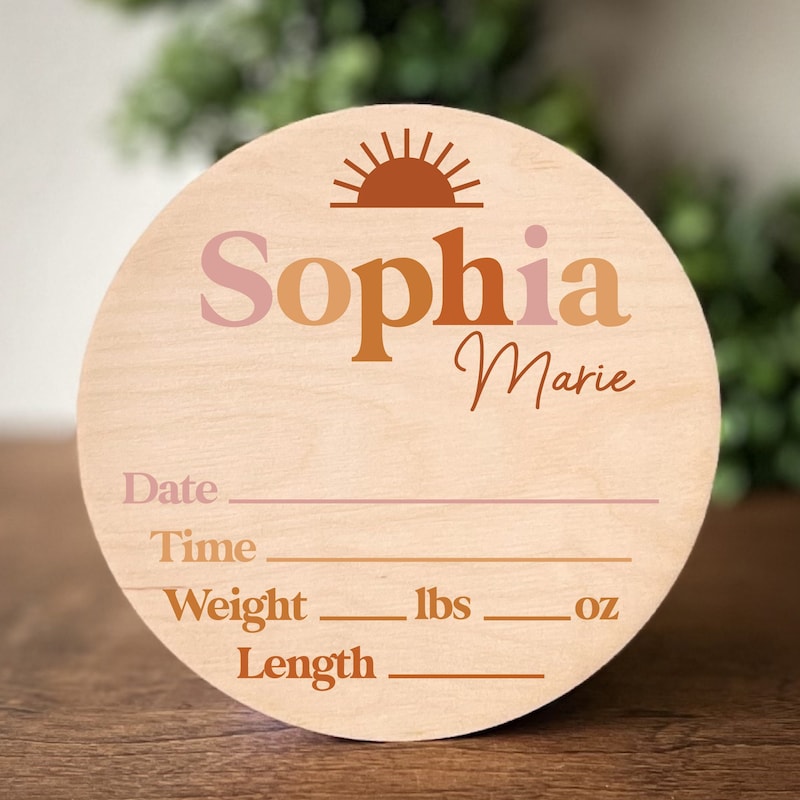Sun Name Signs for Wall - Etsy