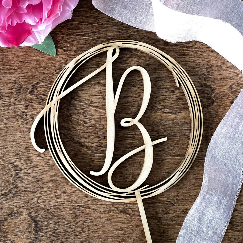 G Cake Topper - Etsy