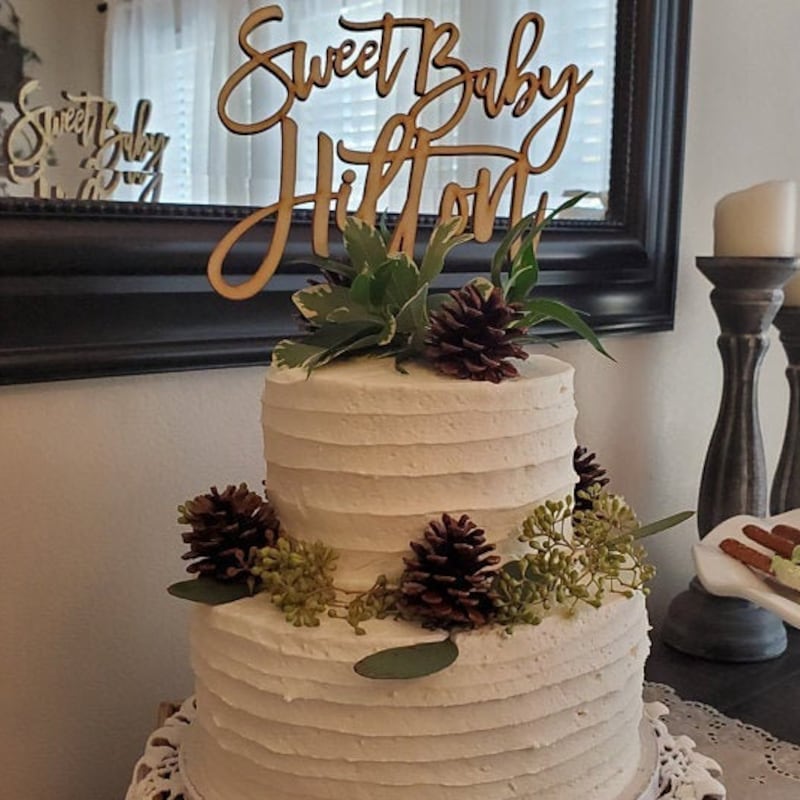 Baby Cake Topper - Etsy