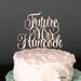Bridal Shower Cake Topper, Future Mrs Cake Topper, Personalized Cake ...
