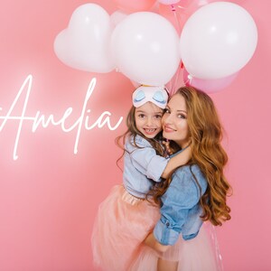 Neon Sign Custom Name Sign for Kids Room Nursery Personalized Gift for ...