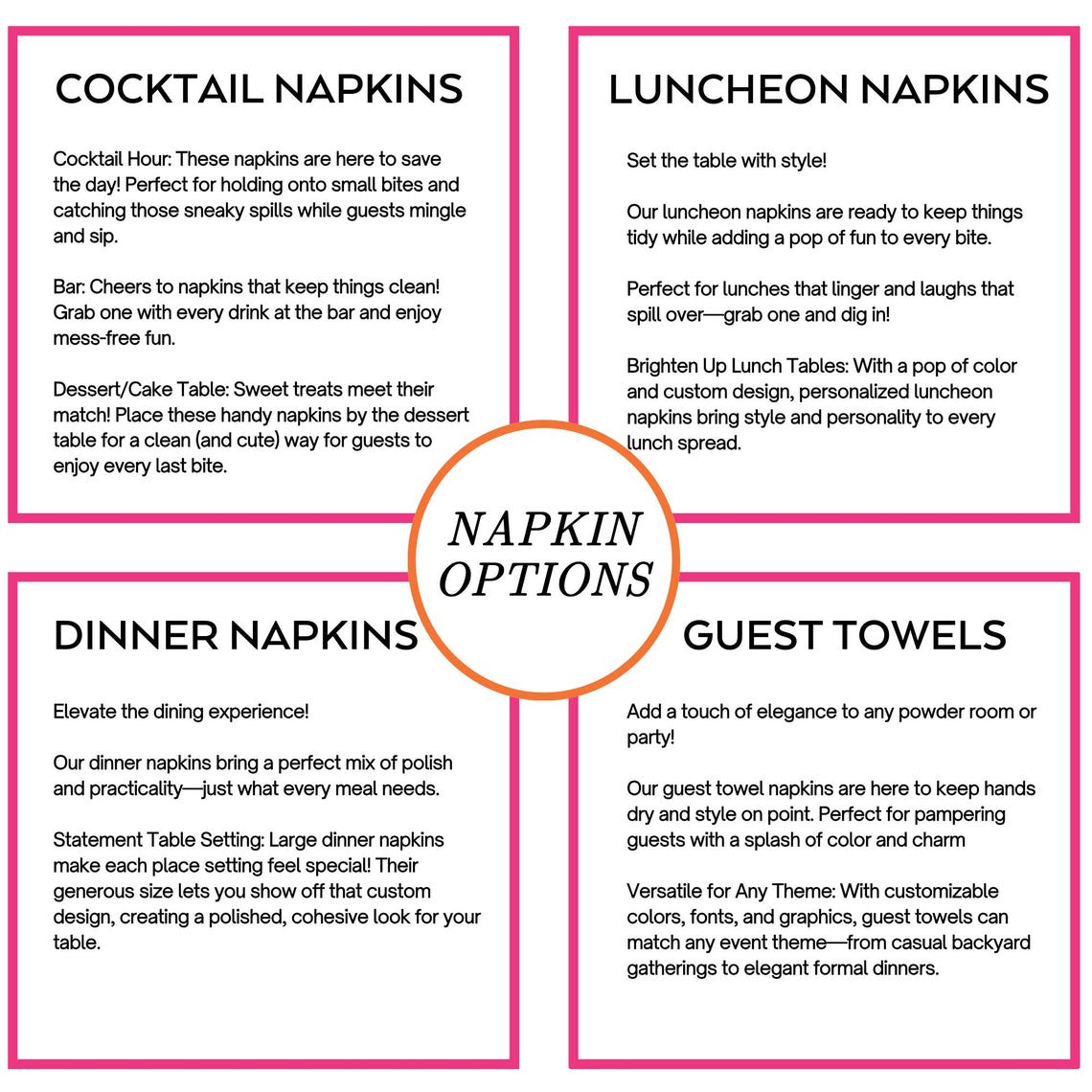 Cheers Napkins, Beverage Napkins, Custom Napkins, Wedding Napkins, Baby ...