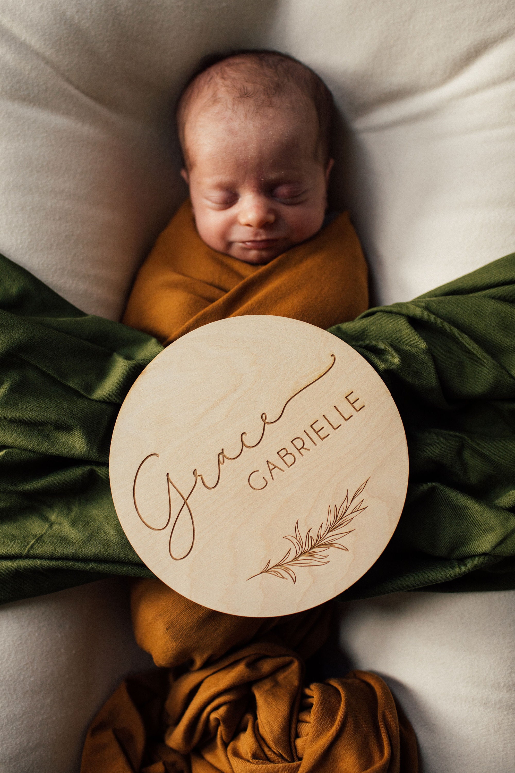 Personalized Wooden Baby Name Baby Milestone Card Custom | Etsy