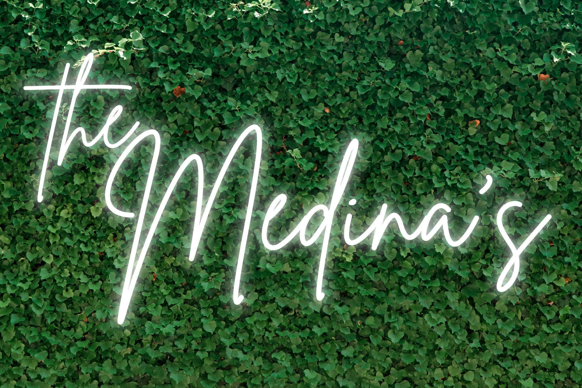 Custom Wedding Neon Sign Led Wedding Sign Neon Name Sign | Etsy