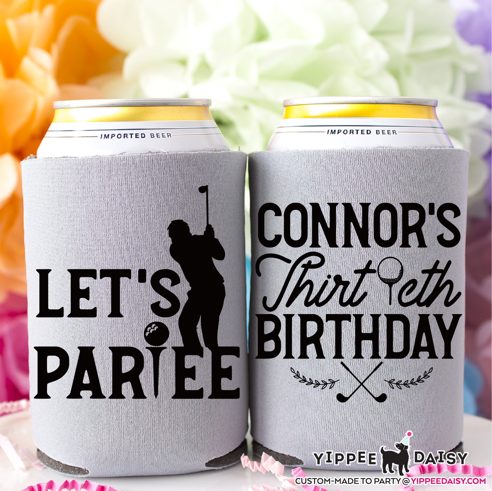 Let's Partee Thirtieth Birthday Party Favor 30th | Etsy