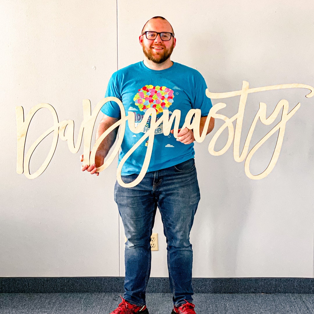 Last Name Wood Sign Word Cut Out Large Custom Wood Signs Wedding ...