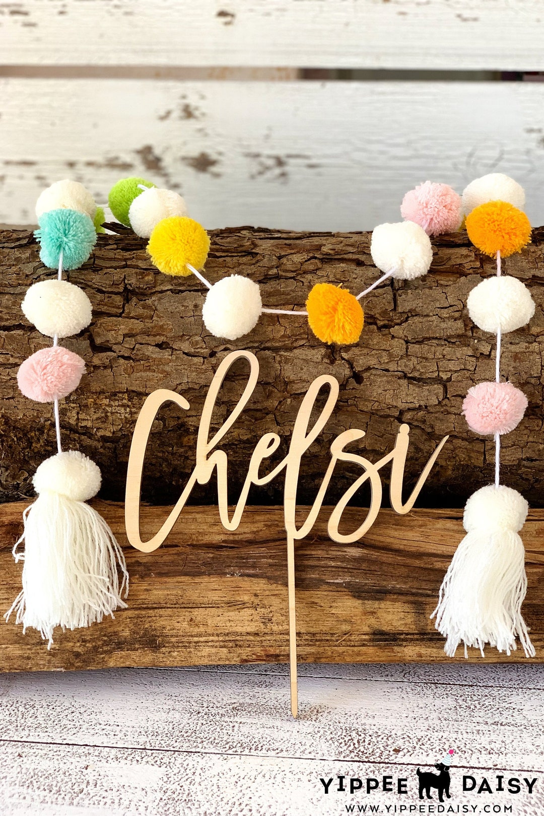 Personalized Cake Topper, Wedding Cake Topper, Bachelorette Cake Topper ...