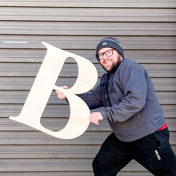 Large Wooden Wall Letters