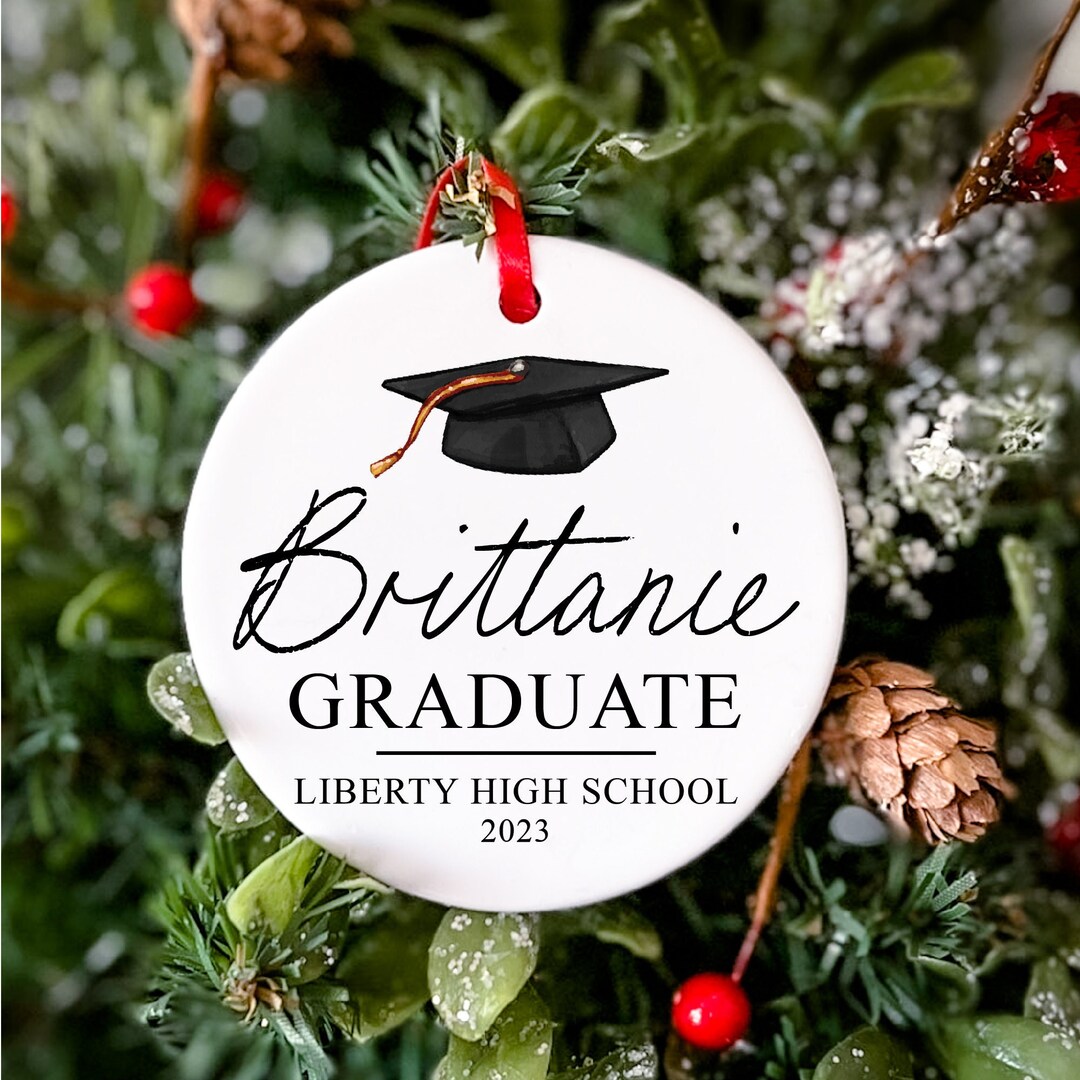Graduation Ornament Graduation Christmas Gift Graduate Keepsake 2025 ...