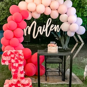 Large Name Sign for Wall Baby Name Cutout for Nursery Big Name Sign for ...