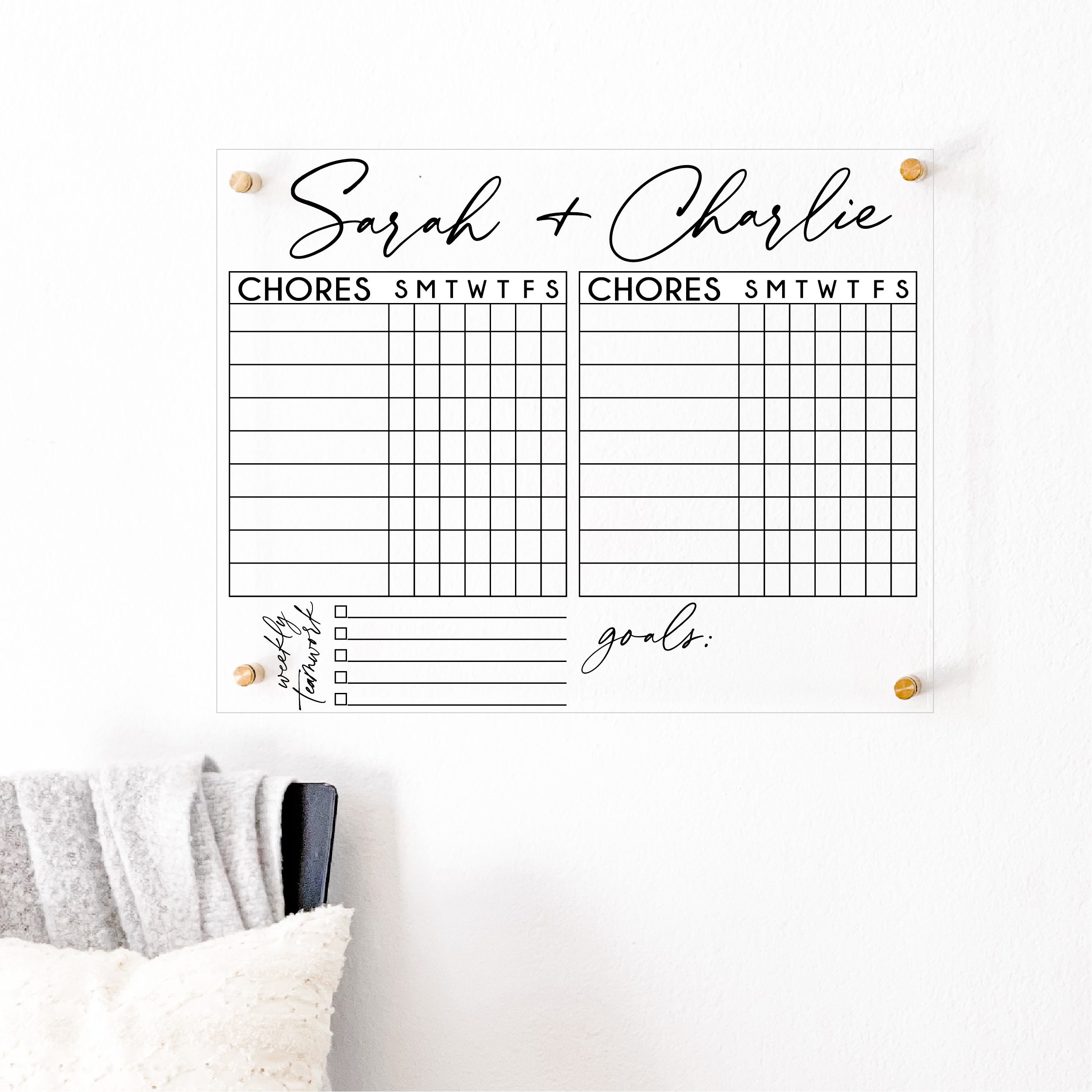 Personalized Task Chart for Kids Responsibility Chart Job | Etsy