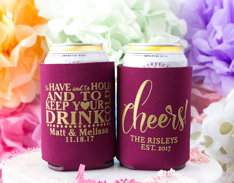 Cheers Custom Can Cooler, to Have to Hold & Keep Your Drink Cold ...