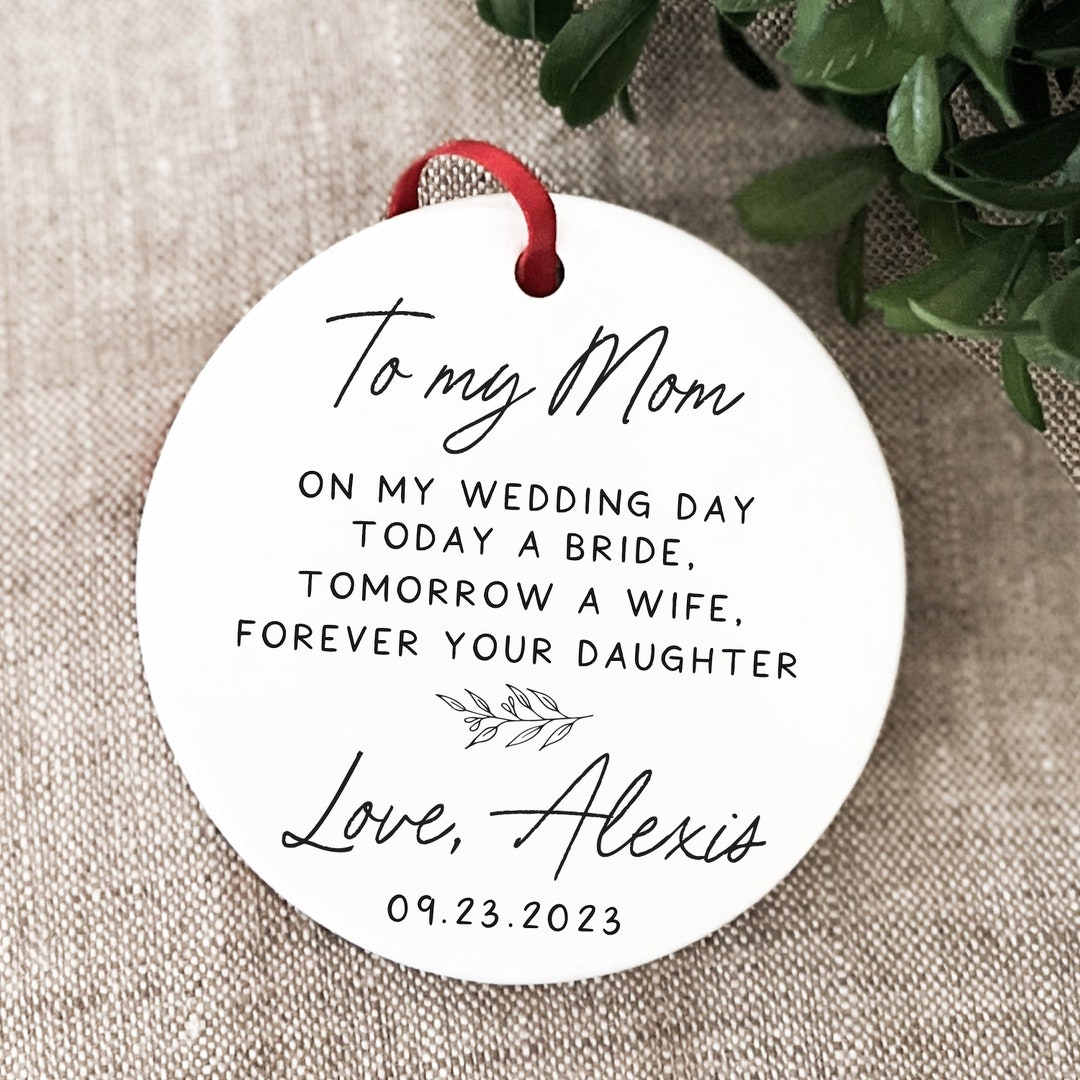 Mother of the Bride Gift for Mom Gifts From Bride Wedding Day Gifts ...