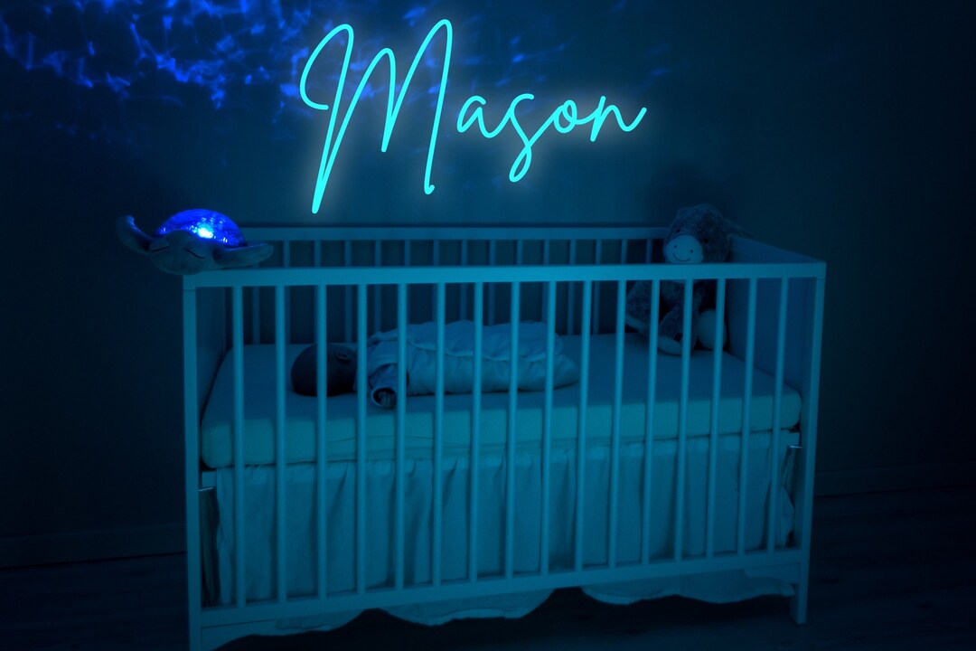 Neon Sign Custom Name Sign for Kids Room Nursery Personalized Gift for ...