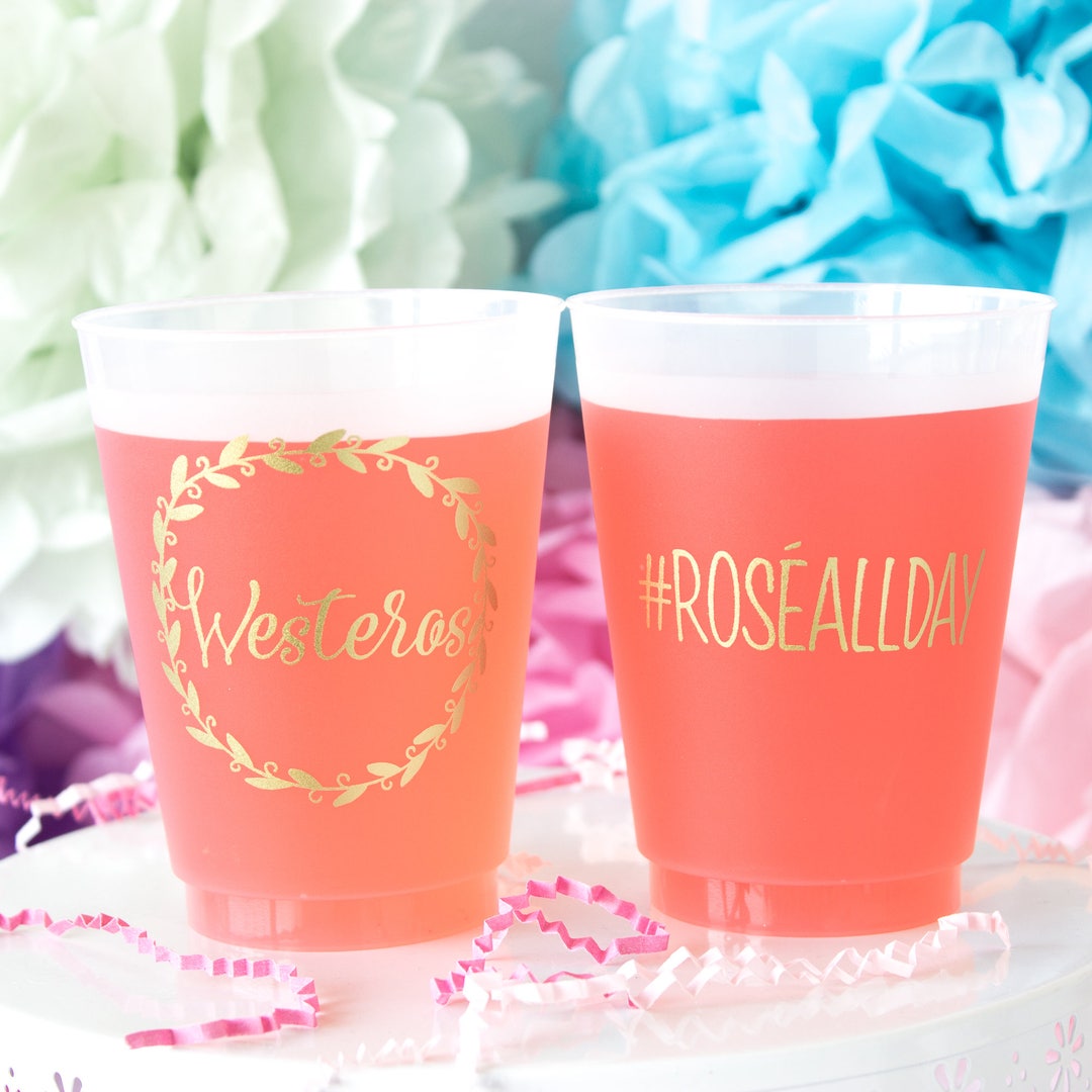 Custom Cups, Personalized Cups, Wedding Cups, Frosted Cups, Frost Flex ...