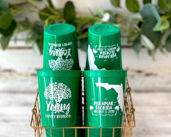 Family Reunion Cups Custom Family Cups Family Trip Cups - Etsy