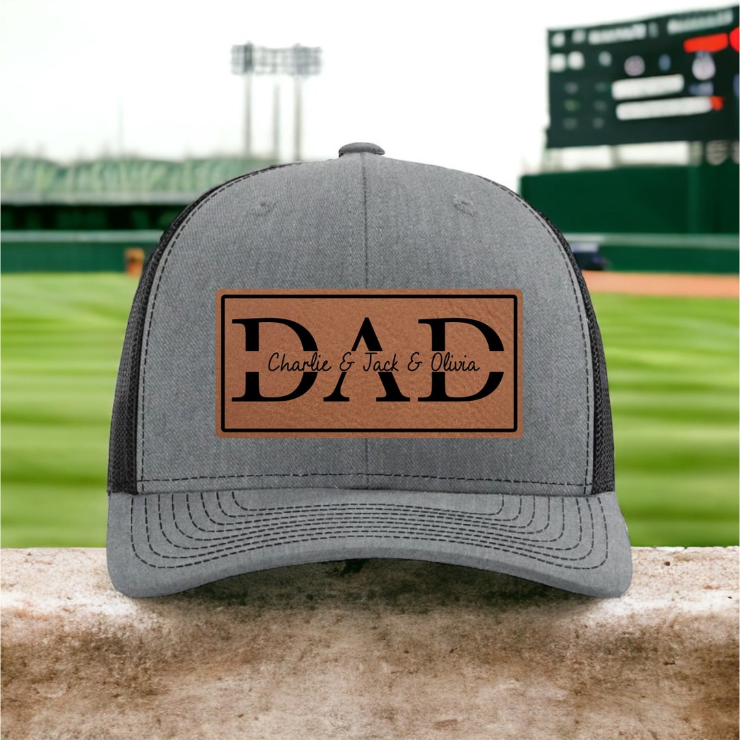 Custom Dad Hat With Kids Names Personalized Dad Hat Fathers Day Custom Dad Hat With Kids Names Personalized Dad Hat Fathers Day