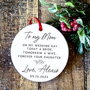 Mother of the Bride Gift for Mom Gifts From Bride Wedding Day Gifts ...