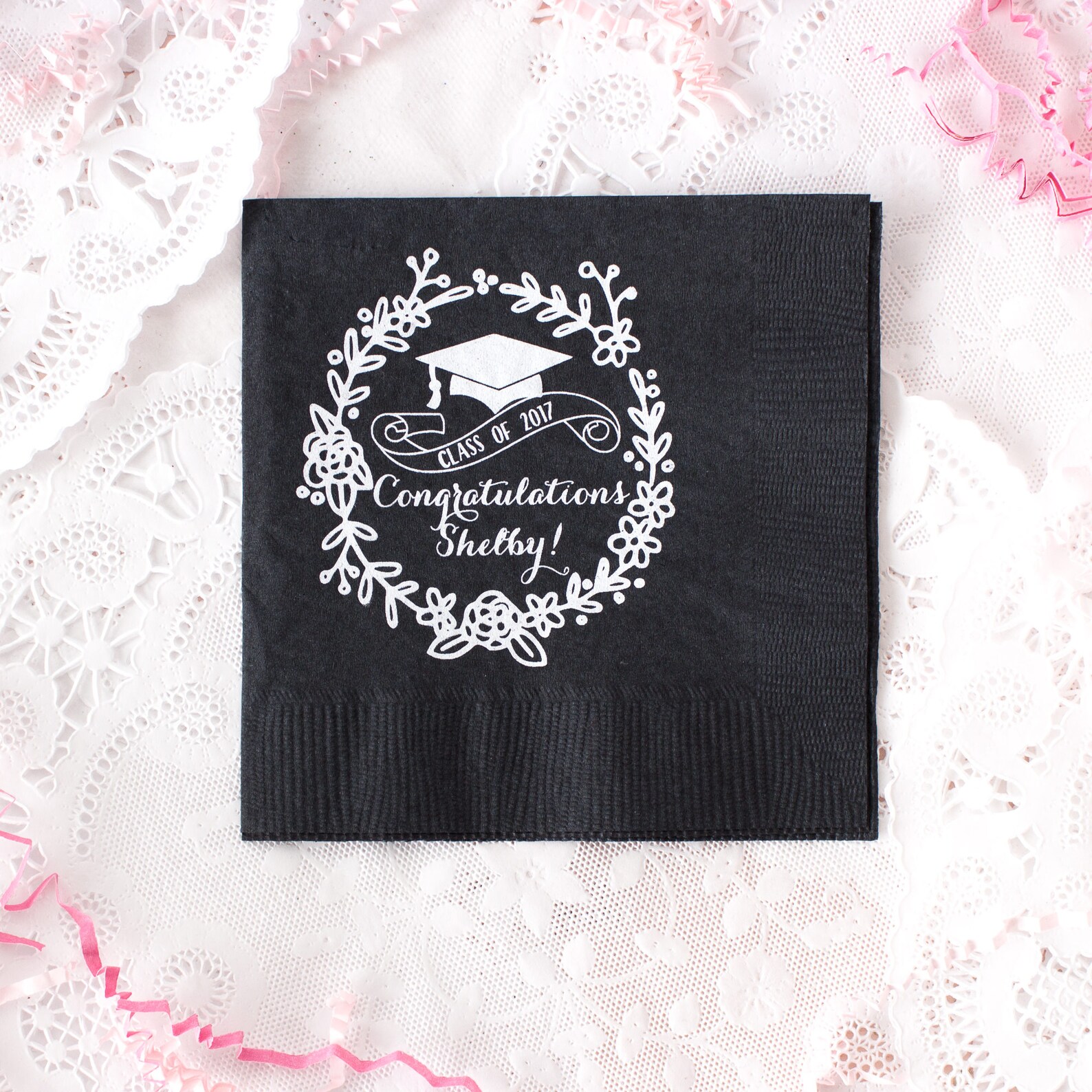 Graduation Party Class of 2019 Graduation Napkins - Etsy