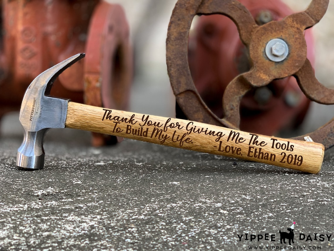 Laser Engraved Hammer Personalized Hammer Gift for Him | Etsy